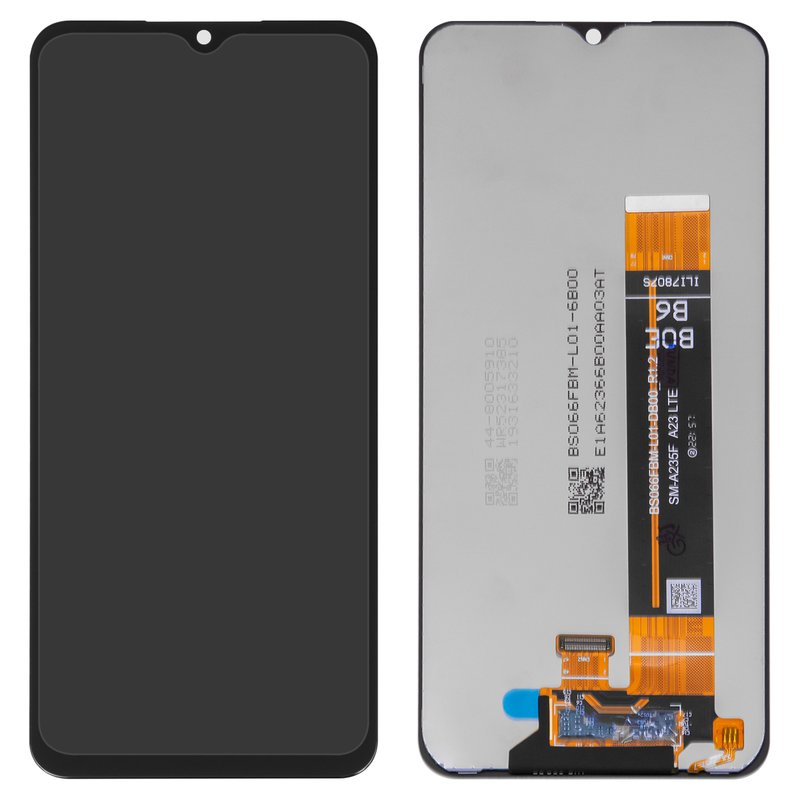 LCD compatible with Samsung A235 Galaxy A23, (black, without frame ...